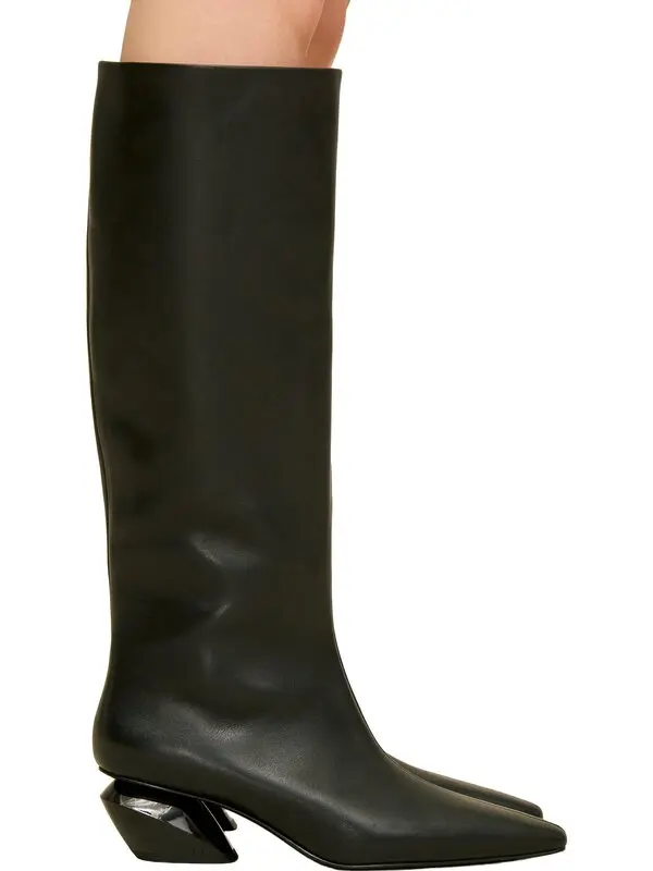 Cult Gaia City Knee Boot - Black