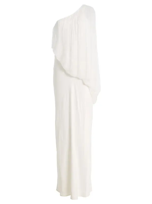 THIRD FORM Solstice One-shoulder Maxi Dress - Ivory