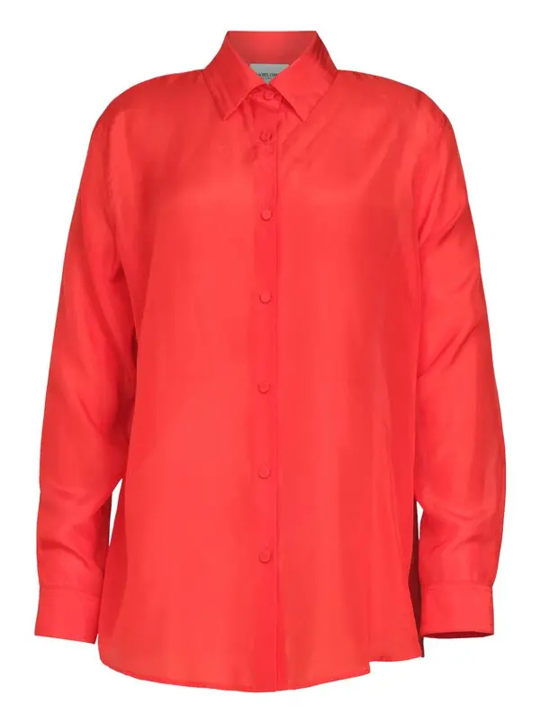 Rachel Comey Quinney Silk Shirt - Red