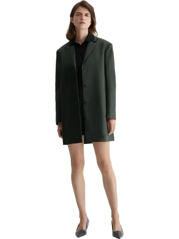 Veronica De Piante Leonor Technical Cotton Jacket - Olive