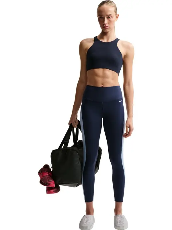 Nike One High-waisted 7/8 Leggings - Blue