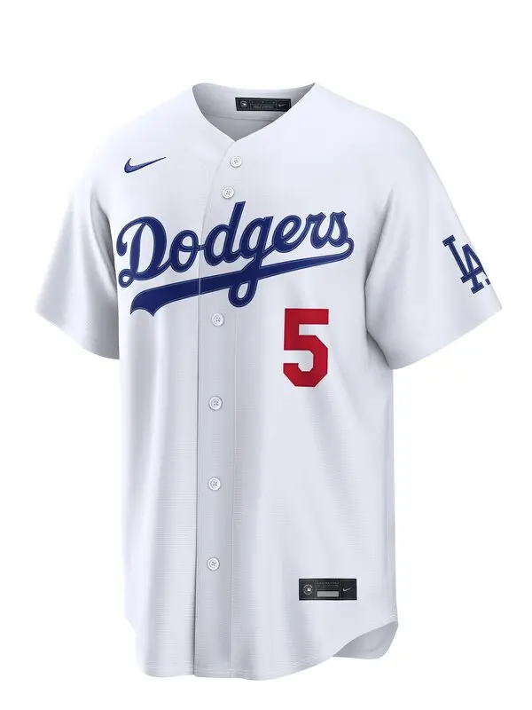 Nike Freddie Freeman Los Angeles Dodgers Mlb Stadium Jersey - White