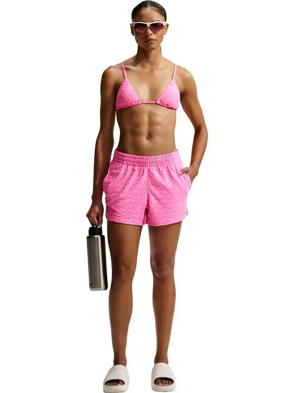 Nike Swim Breaker Terry Texture Cover-up Short - Pink