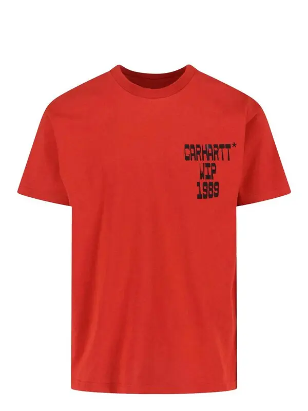 Carhartt Work In Progress S/s Blocks' T-shirt - Red