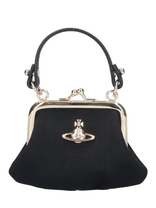 VIVIENNE WESTWOOD Granny Frame Mini Bag - Black