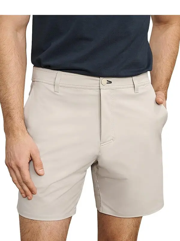 RHONE Commuter Flyweight 7" Shorts - Stone