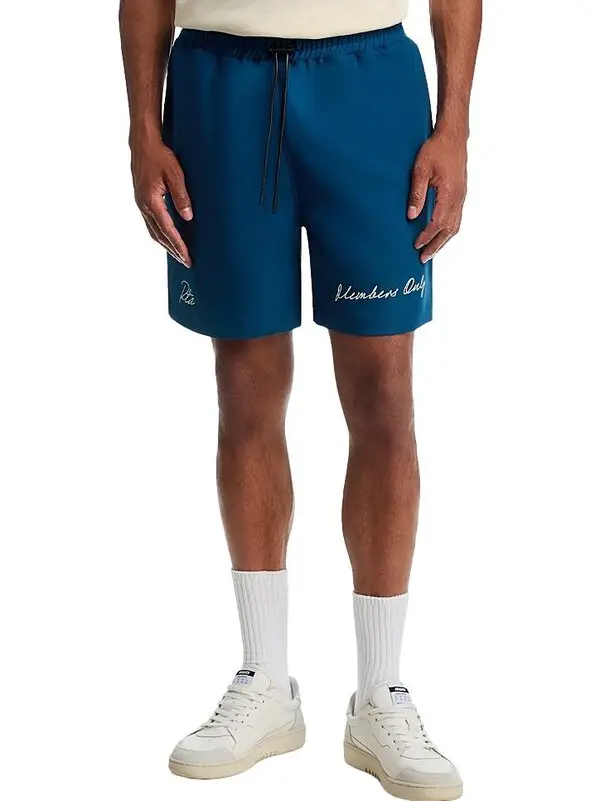 RtA Members Only Logo Shorts - Blue Rta