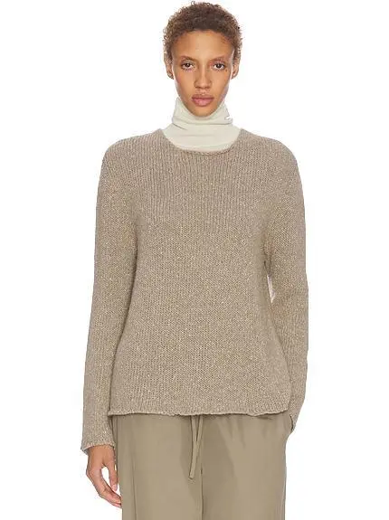 THE ROW Nitha Cashmere Pullover - Dune