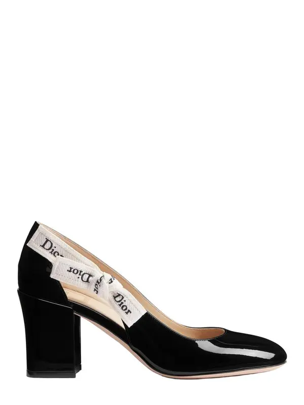 Dior J'adior Pump - Black Patent Calfskin