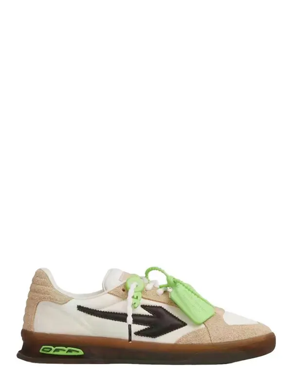 Off-White End Of Play Arrow Suede Sneakers - Neutrals
