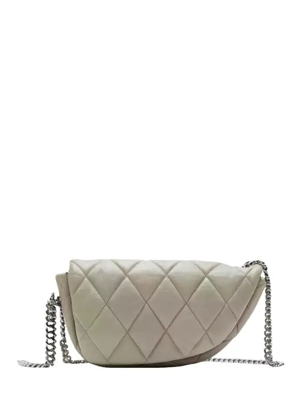 Burberry Shield Chain-link Shoulder Bag - Neutrals