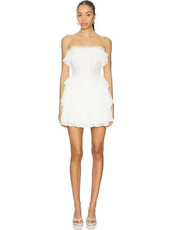 ELLIATT Evelin Mini Dress - White