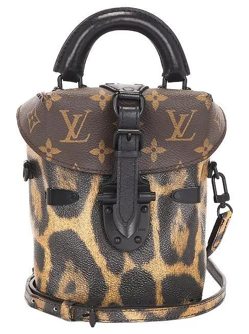 FWRD RENEW Louis Vuitton Monogram Wild Animal Camera Box - Brown