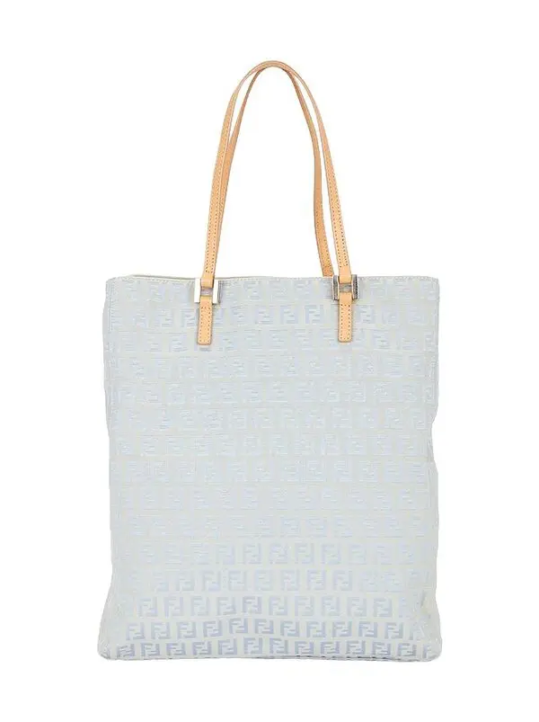FWRD RENEW Fendi Zucchino Tote Bag - Blue