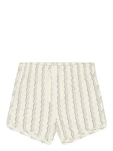 RYLEE + CRU Swim Trunk - Wave Stripe