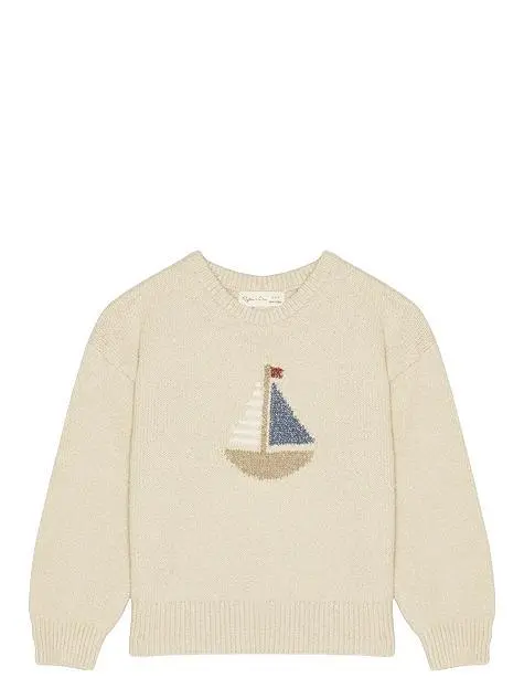 RYLEE + CRU Mountain Sweater - Sailboat