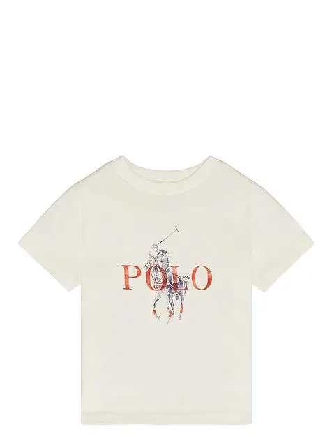 Polo Ralph Lauren Short Sleeve Jersey Knit Graphic T-shirt - Deckwash White