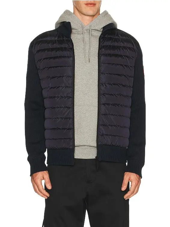 Canada Goose Hybridge Knit Jacket - Nocturne