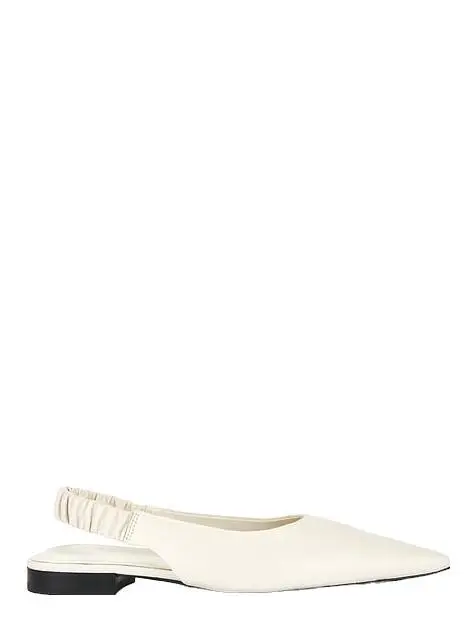 Rag & Bone Mercer Slingback Flat - Antique White