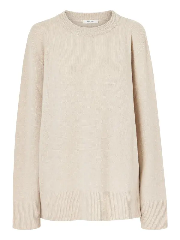 THE ROW Sibem Wool And Cashmere-blend Sweater - Neutrals