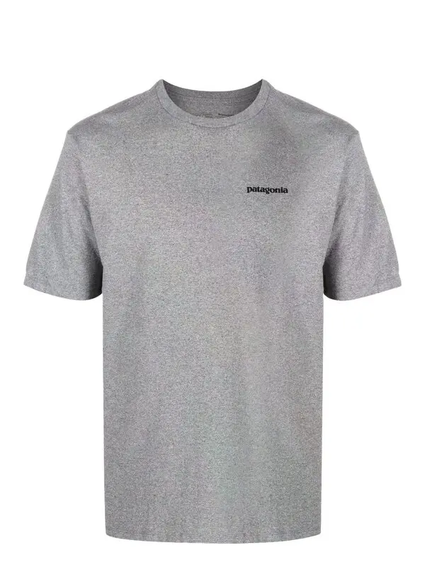 Patagonia Logo-print Crew Neck T-shirt - Grey