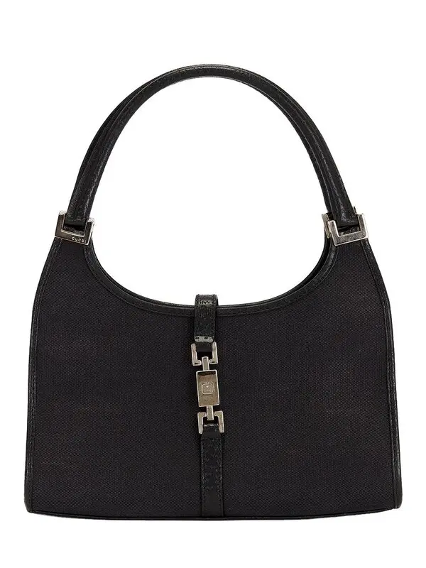 Gucci Bardot Shoulder Bag - Black