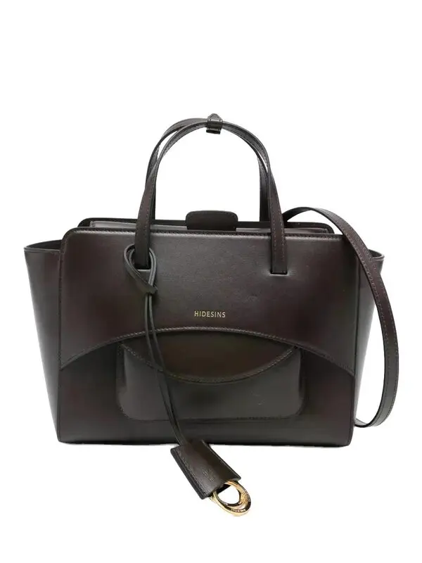 HIDESINS Top Handle Tote Bag - Brown