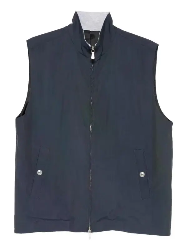 Eleventy Gilet - Blue