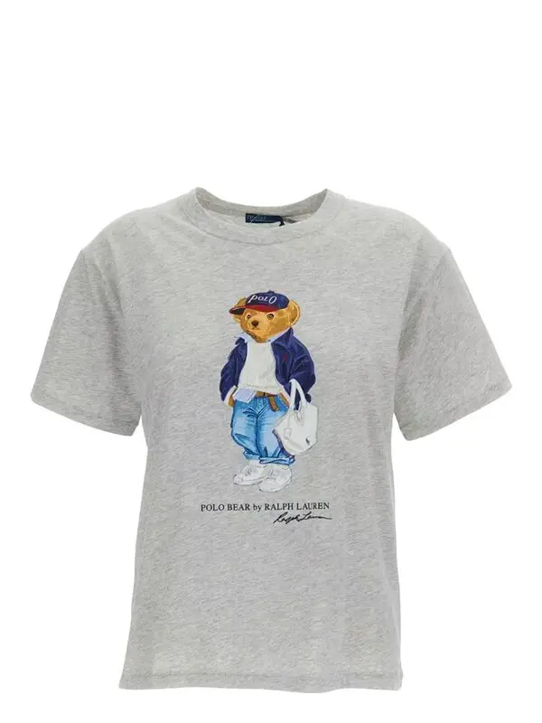 Polo Ralph Lauren Polo Bear Cotton T-shirt - Grey