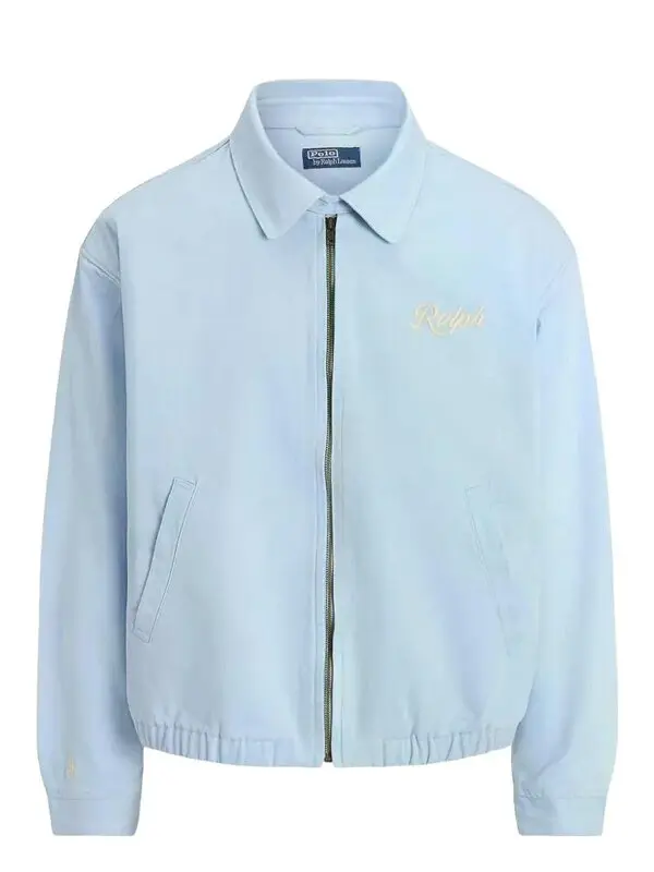 Polo Ralph Lauren Embroidered-detail Jacket - Blue