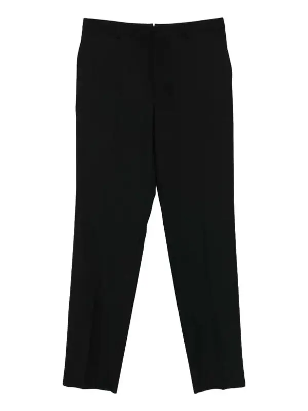 Saint Laurent Belt-loop Pocket Trousers - Black