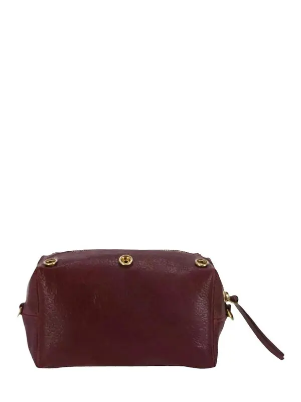 Jérôme Dreyfuss Lucky Case Studs Clutch Bag - Red