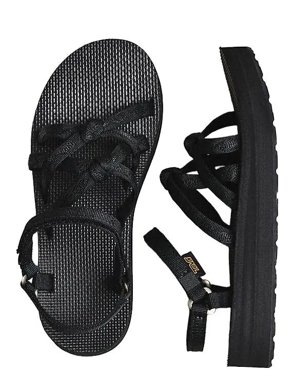 Teva Midform Kena Slim Sandals - Black
