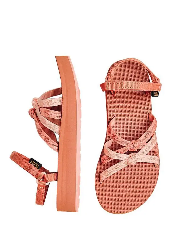 Teva Midform Kena Slim Sandals - Terracotta Multi