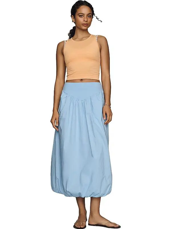 Stateside Pixie Poplin Skirt - Robins Egg