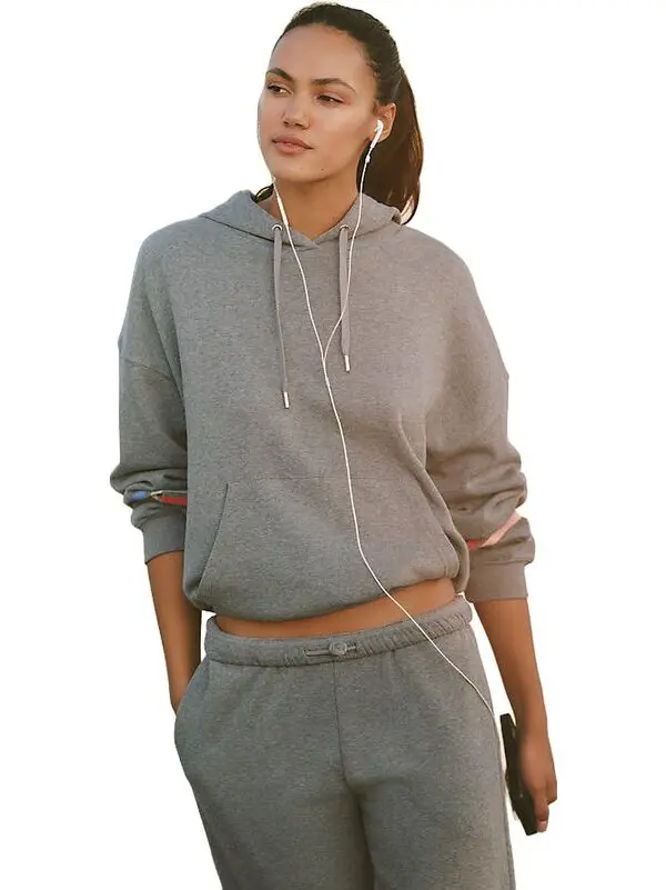 Beach Riot Dess Hoodie - Heather Grey