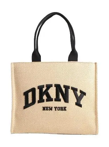 Dkny Handbag In Polypropylene, Polyester, And Polyurethane - Beige