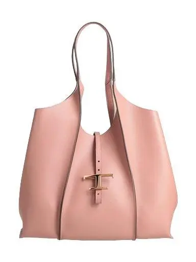 TOD'S Handbag In Leather - Pink