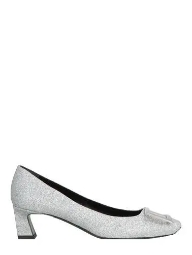 ROGER VIVIER Pumps Leather - Silver
