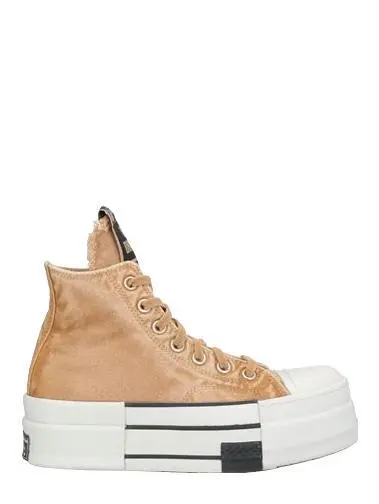 CONVERSE X DRKSHDW High Top Distressed Sneakers - Sand