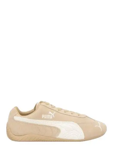 PUMA Leather Low-top Sneakers - Beige