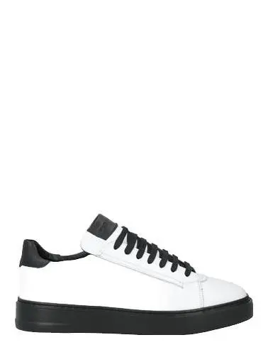 CERRUTI 1881 Leather Sneakers - White