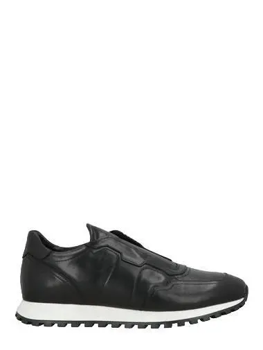 CERRUTI 1881 Leather Sneakers - Black