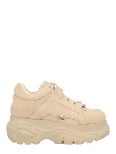 BUFFALO Chunky Calfskin Sneakers - Beige