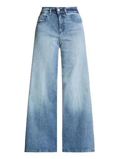 DIESEL Wide-leg Jeans - Blue