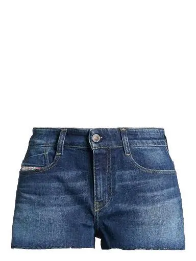 DIESEL Denim Hot Pants - Blue