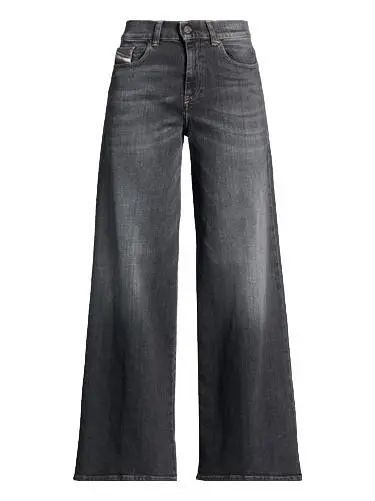 DIESEL® Wide-leg Denim Jeans - Black