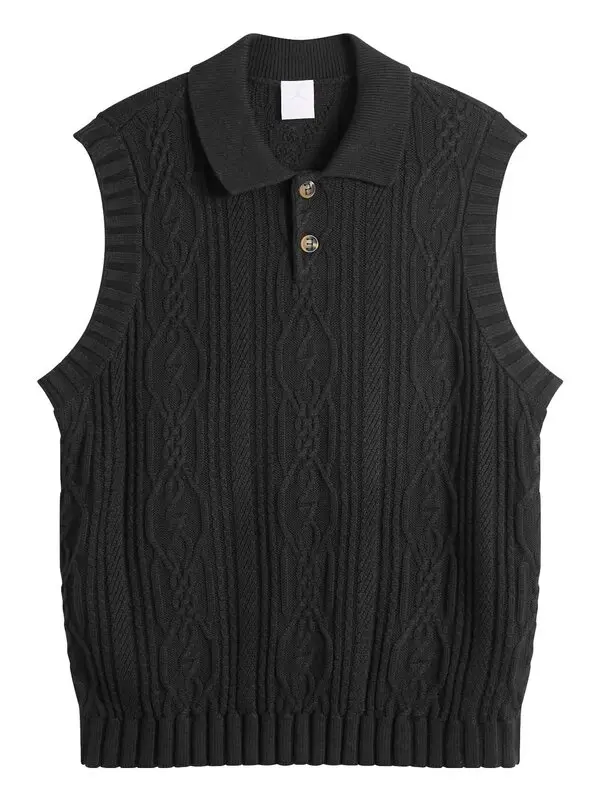 JORDAN Golf Vest - Black