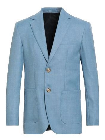 JOHNNY LAMBS Blazer Size Polyester, Wool - Azure
