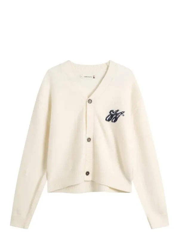 HONOR THE GIFT Brushed Knit Cardigan - Bone